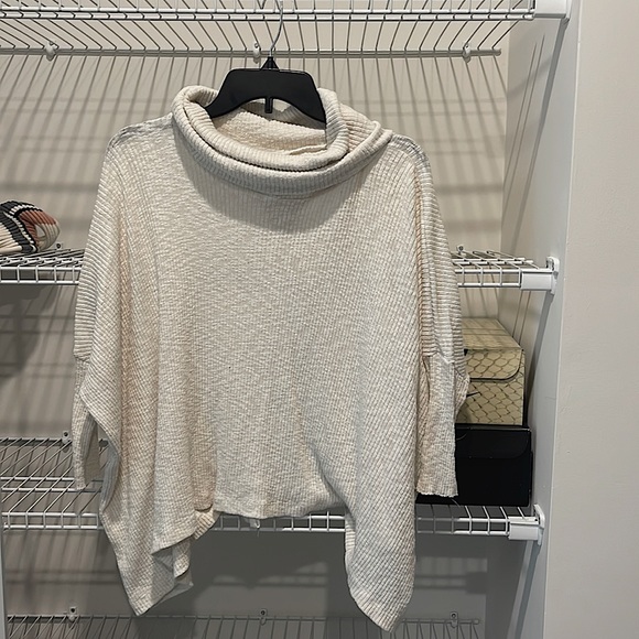 Free People | Tops | Free People Turtle Neck Crop | Poshmark